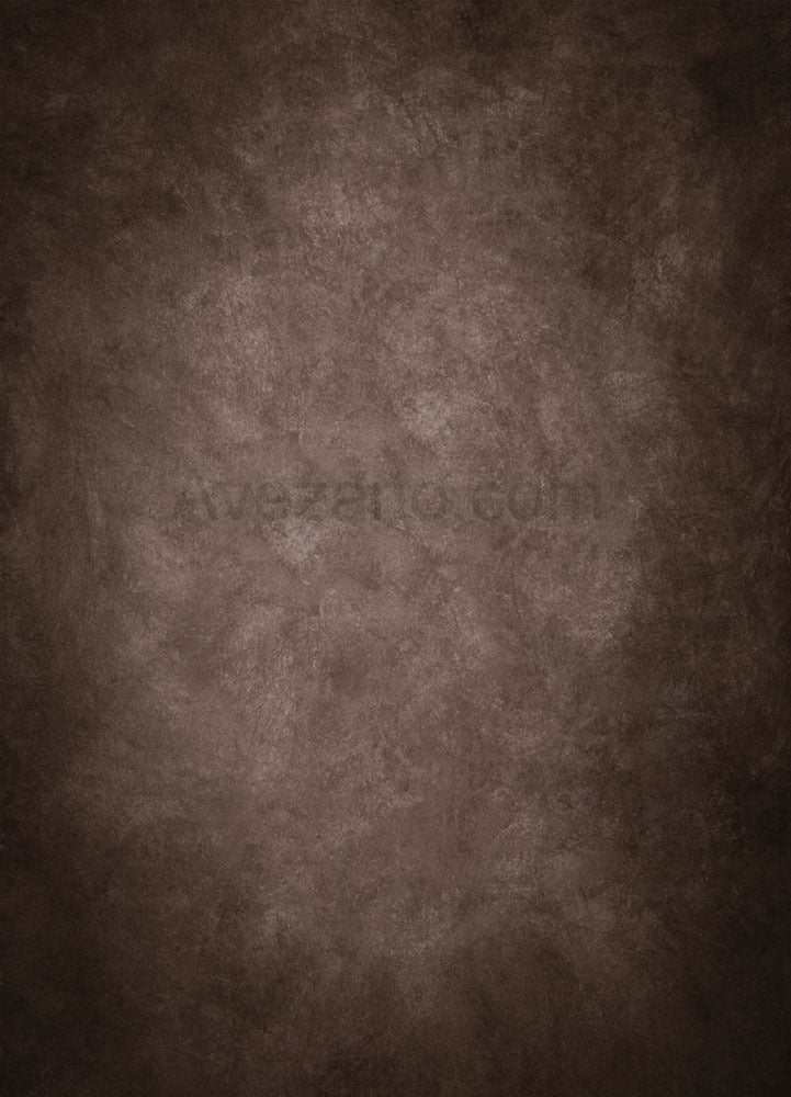 Avezano Dark Brown Textured Fine Art Portrait Photography Backdrop