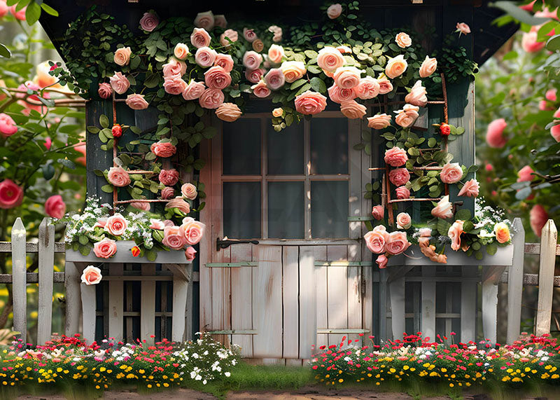 Avezano Spring Backdrop For Photograhy Custom Photo Backdrop