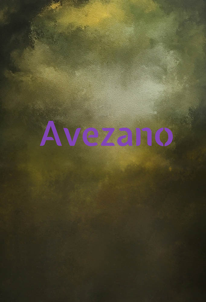 Avezano Mysterious Green Oil Painting Photography Backdrop