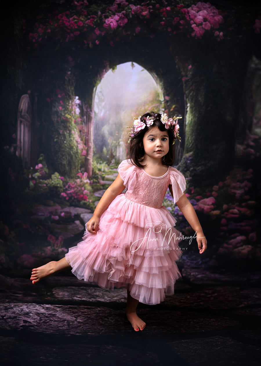 Avezano Spring Flowers Sweep Photography Backdrop