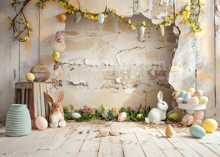 2022 Easter Backdrop Photography Background-AVEZANO