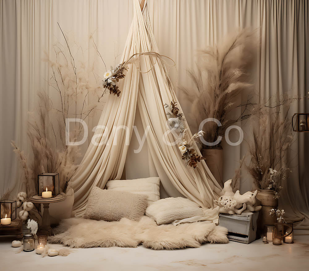 Avezano Blankets and Tents Bohemia Backdrop Designed By Danyelle Pinni
