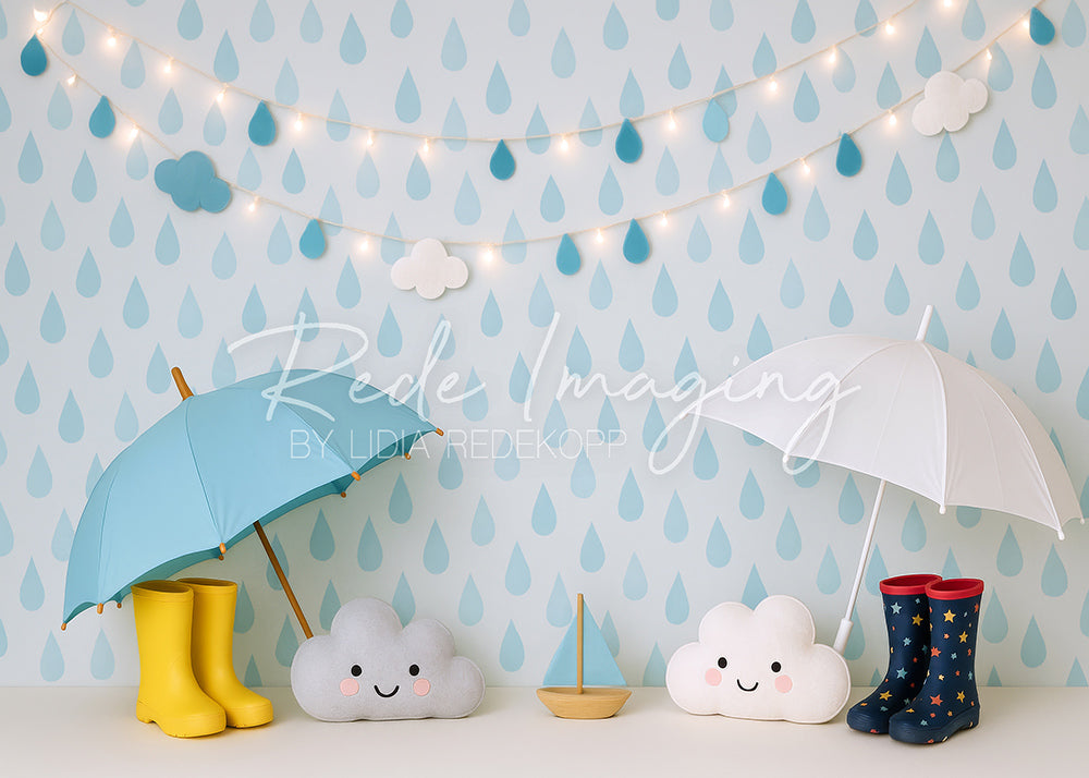 VIP Avezano Rainy Day Adventure Photography Backdrop Designed By Lidia