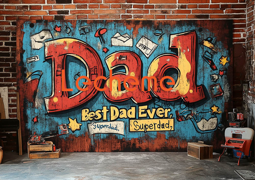 Avezano Father's Day Dad Photography Backdrop By Lecheme Ruby Gu