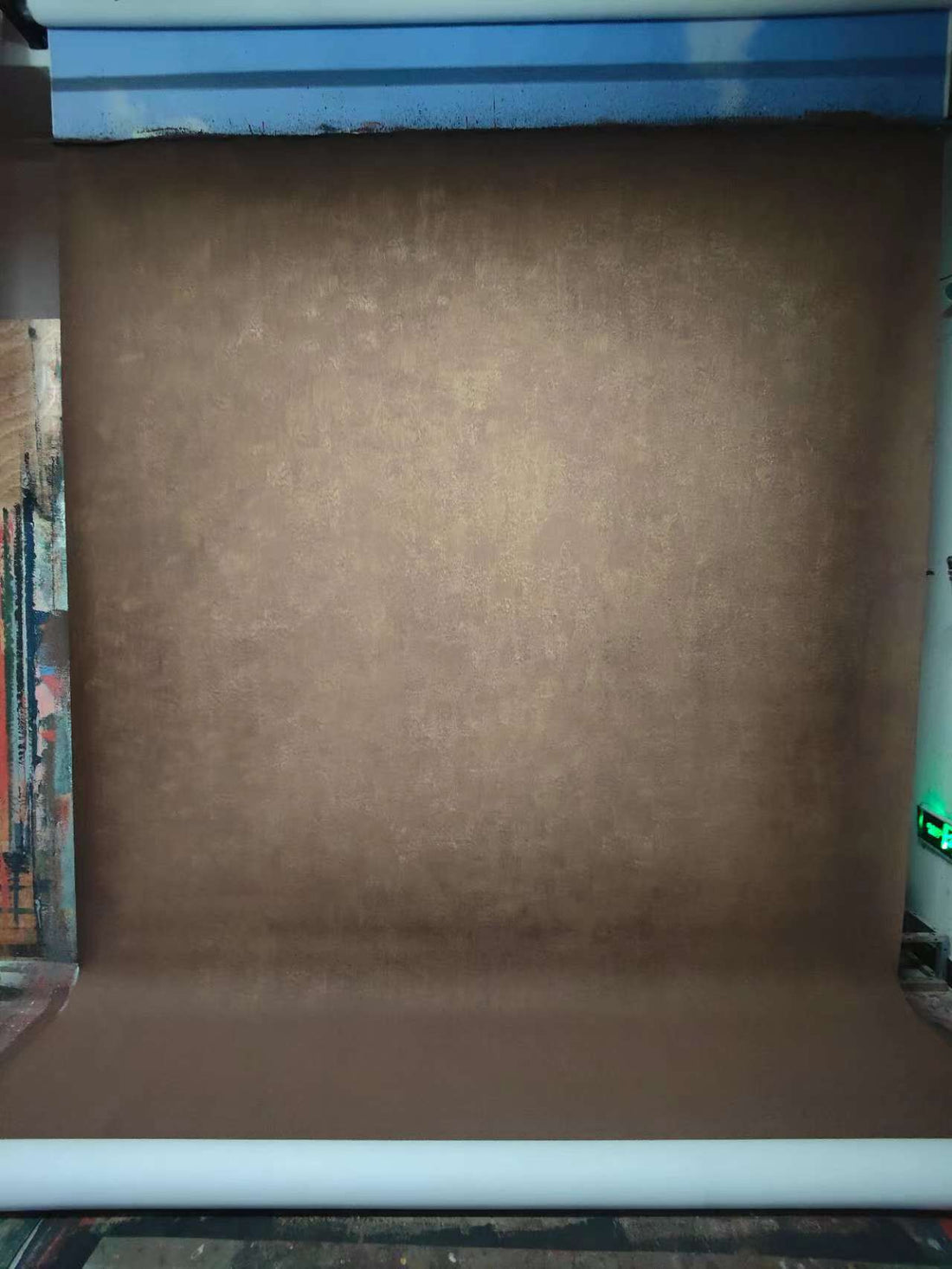 Avezano Brown Texture Abstract Hand Painted Canvas Photography Backdro