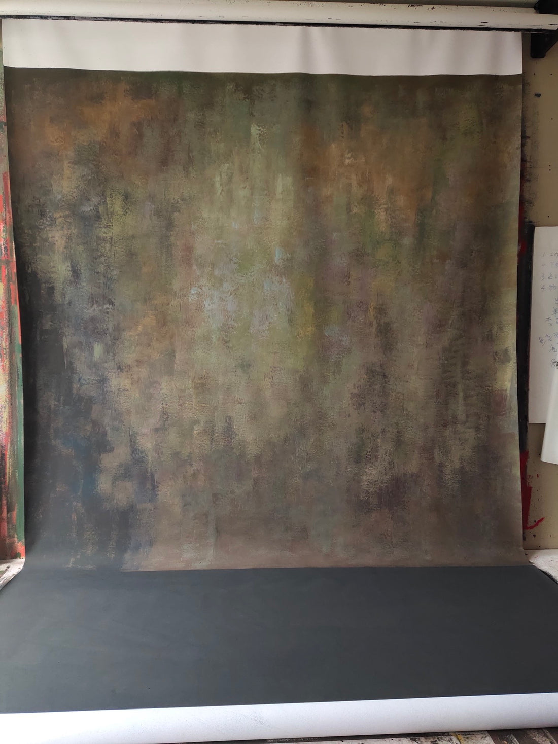 Avezano Light Brown Texture Gradient Texture Abstract Hand Painted Can