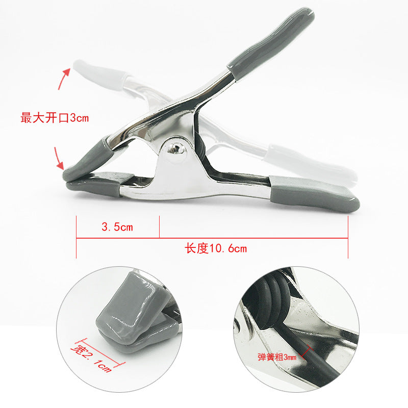 Avezano Tent Clip 4 "Metal Wood Fixing Clip for Studio Background Clip