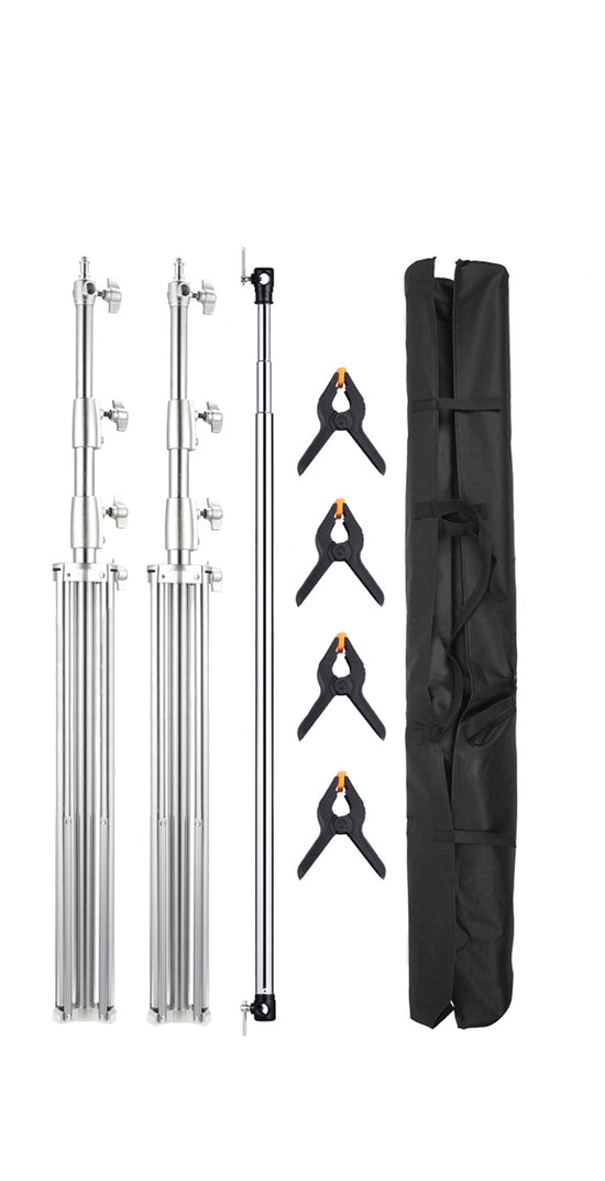 Avezano Stainless Steel Gantry 3m Horizontal Bar Retractable Backgroun