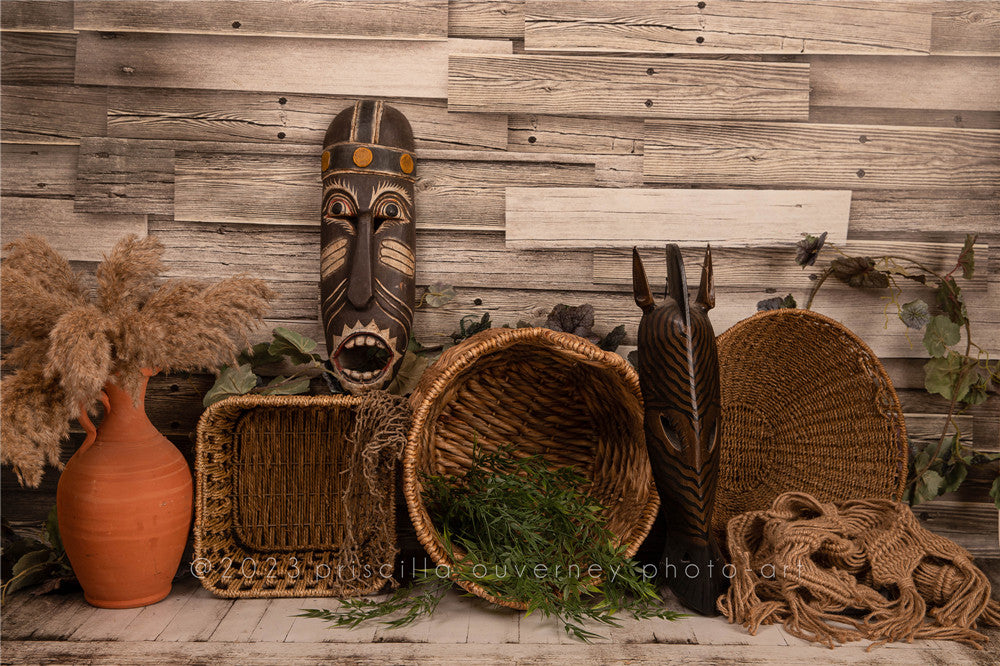 Avezano African Theme Photography Background by Priscilla Ouverney