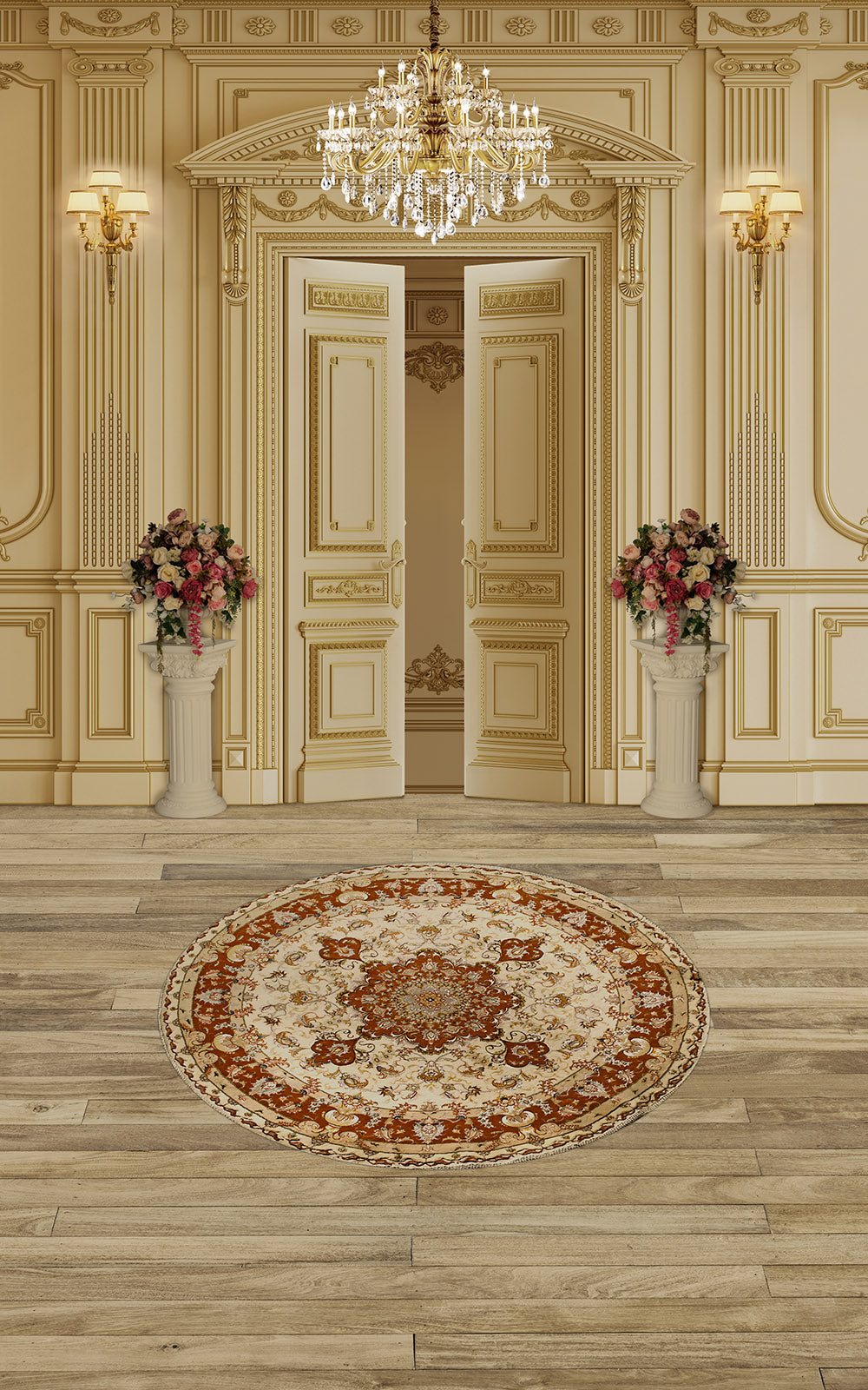 Avezano Luxury Court Style Photography Backdrop