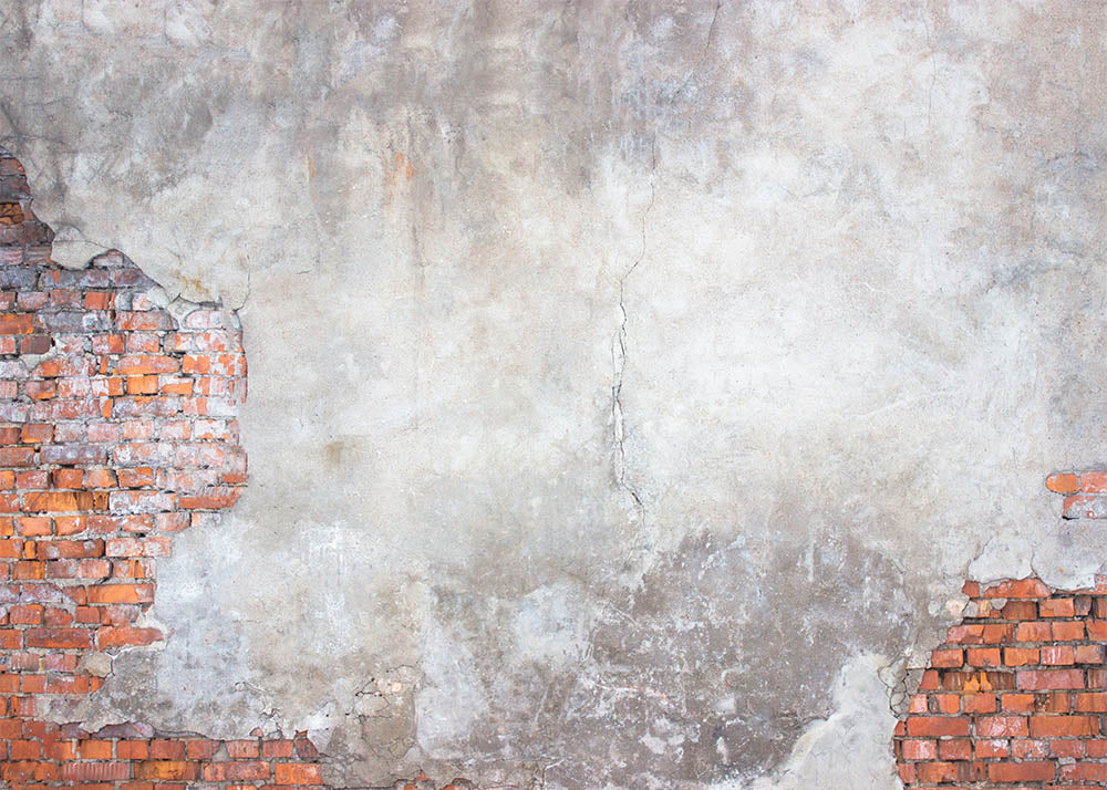Avezano Dilapidated Wall Photography Backdrop
